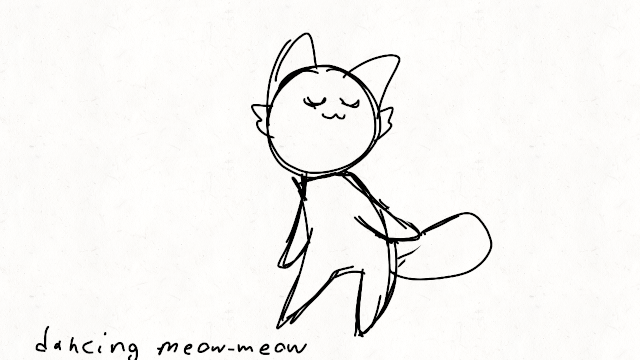Dancing Meow Moew Animation Art Map Amino